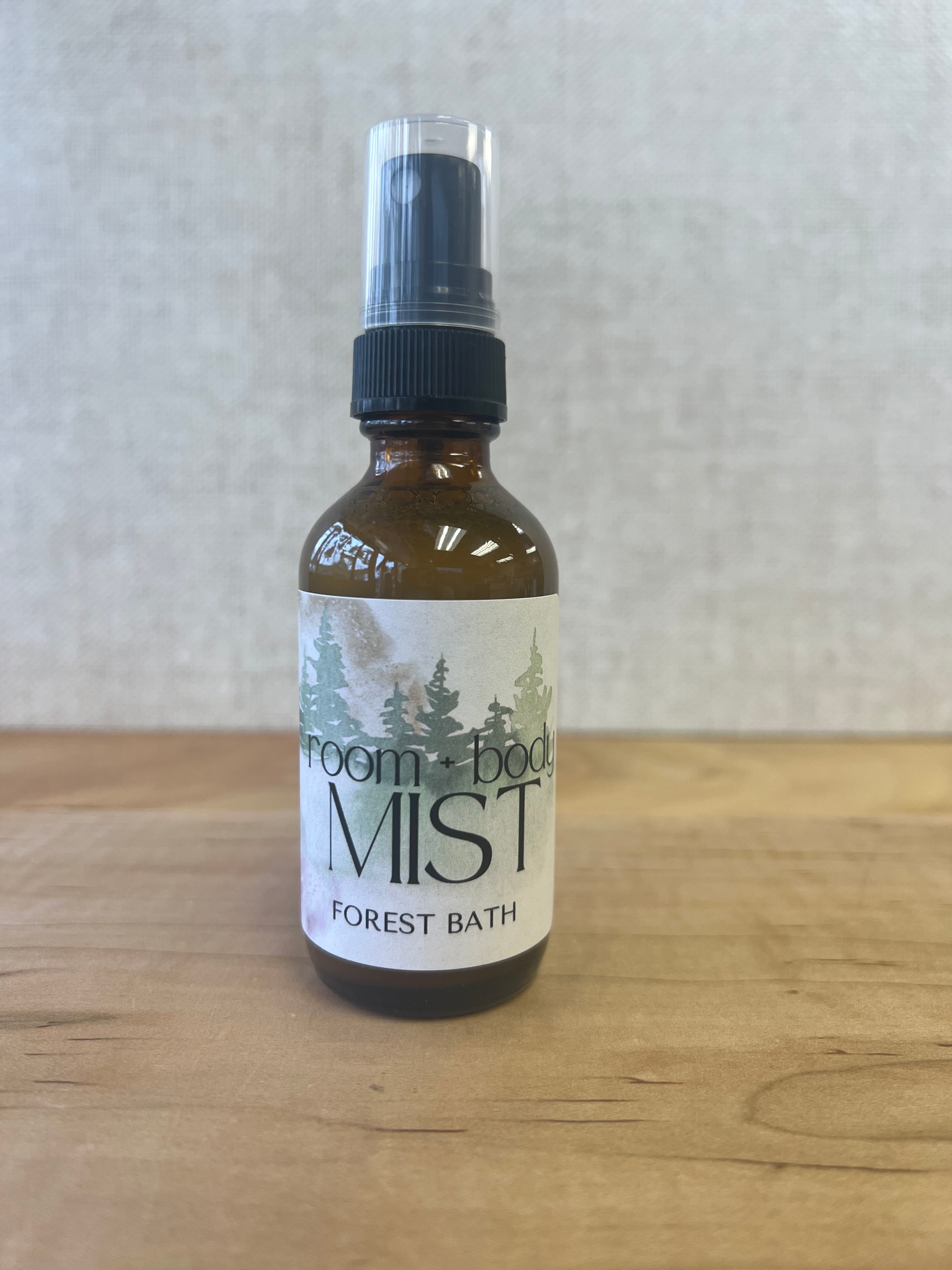 Forest Bath Room + Body Mist, grounding & fresh | Natural Northern